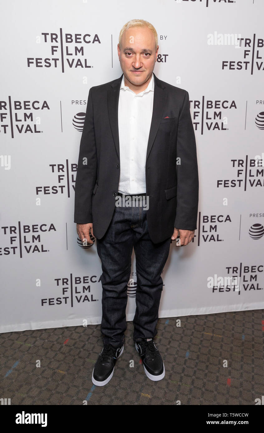 New York, NY - April 26, 2019: Gregg Bello attends world premiere of ...