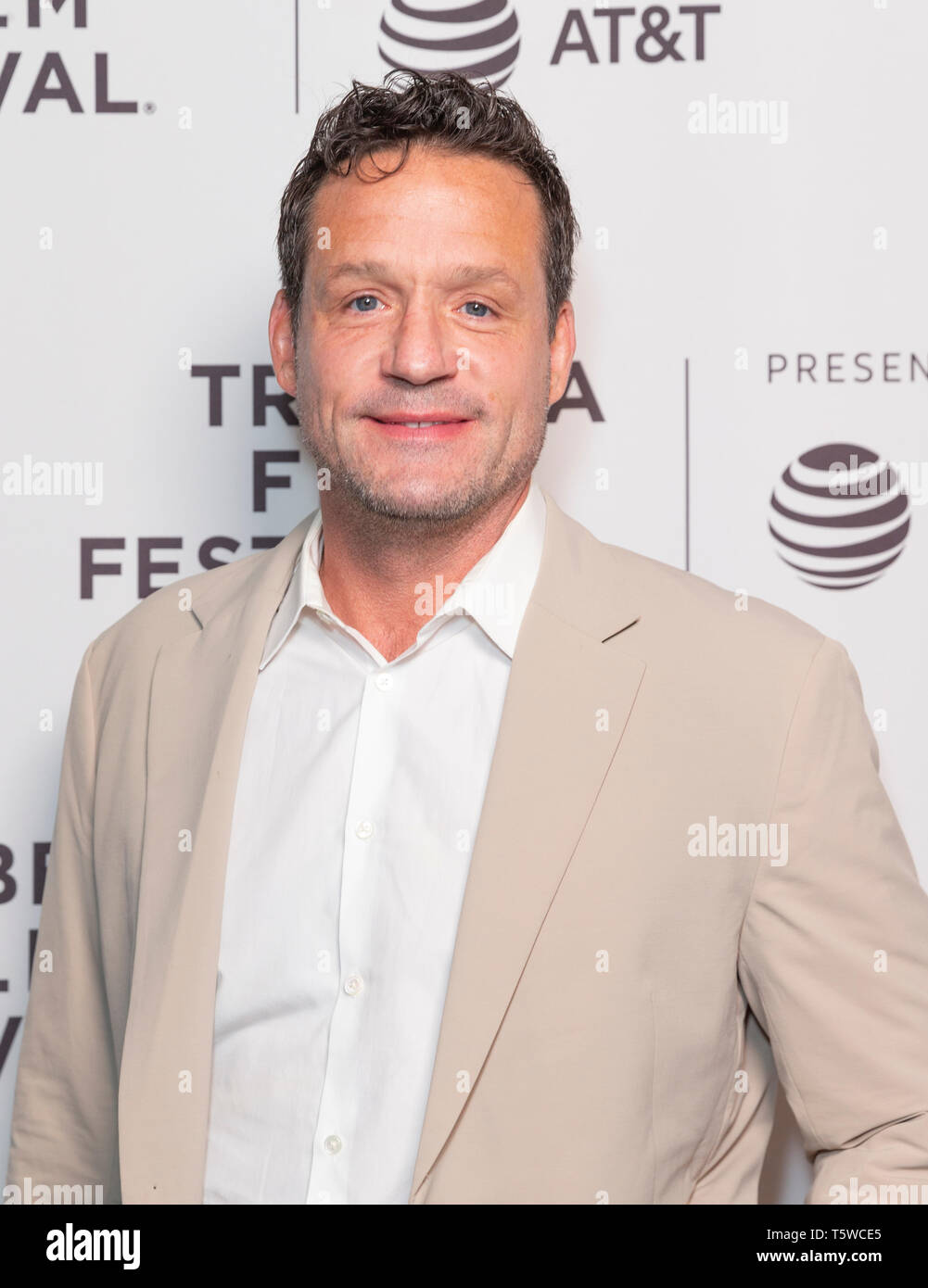 New York, NY - April 26, 2019: Josh Hopkins attends world premiere of ...