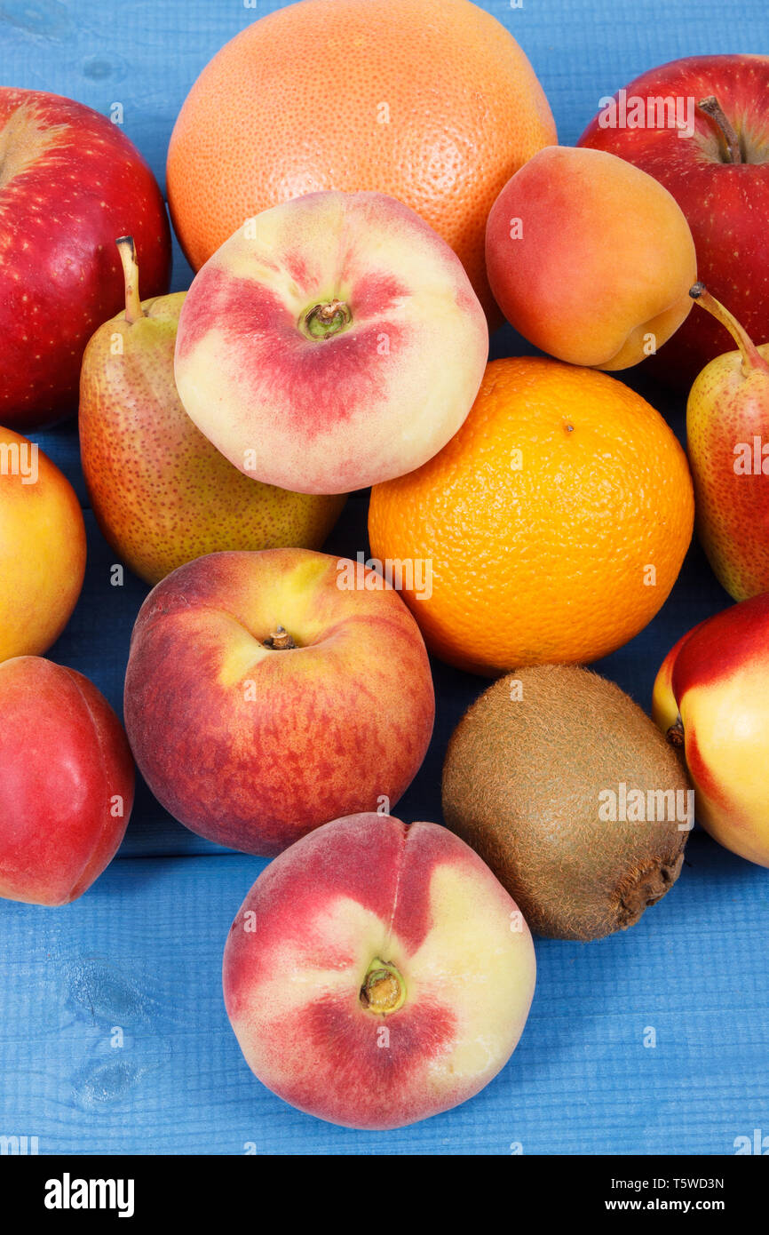 Fresh nutritious fruits as healthy dessert containing natural vitamins ...