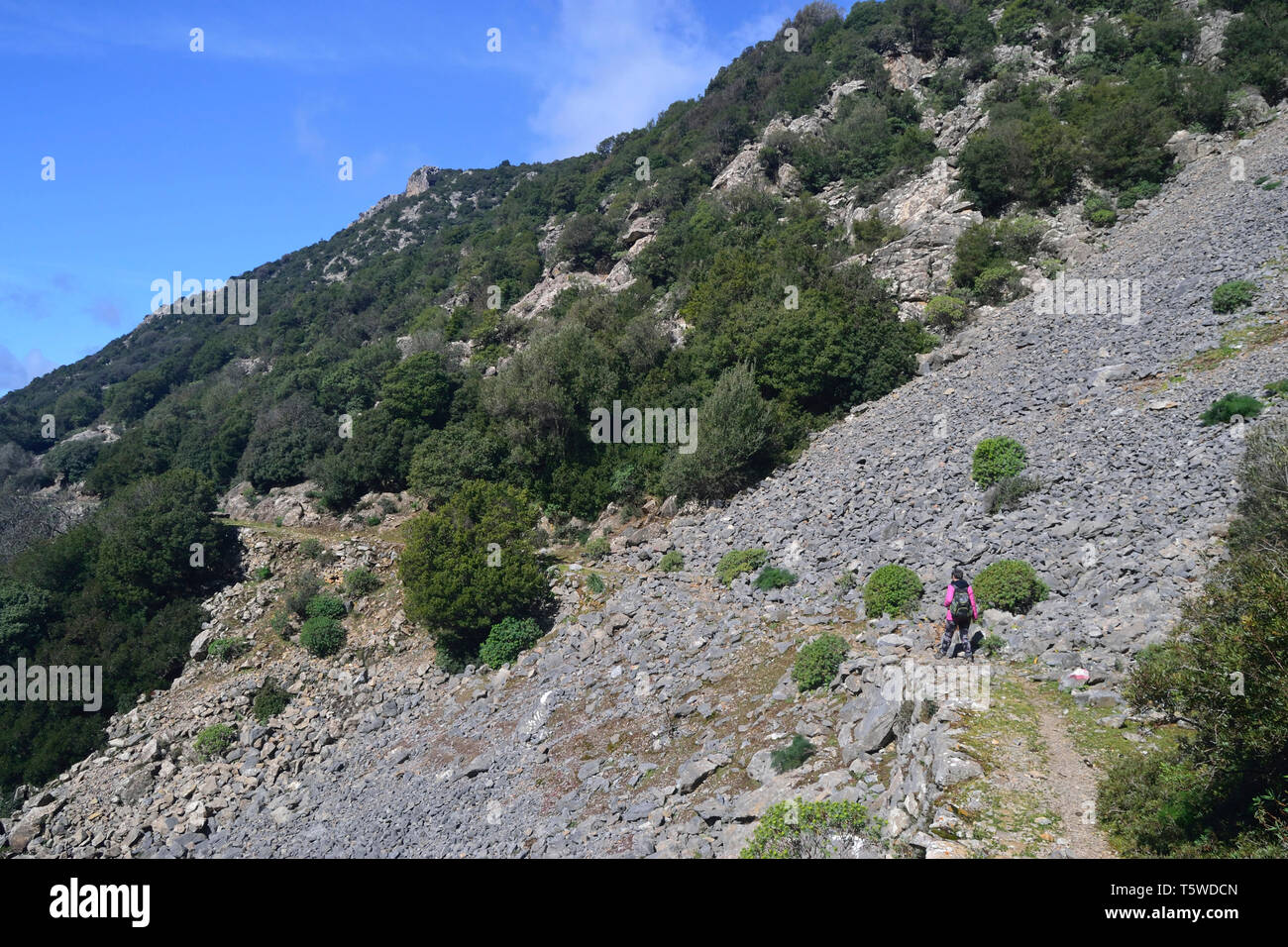 Miners path of San Benedetto Stock Photo - Alamy