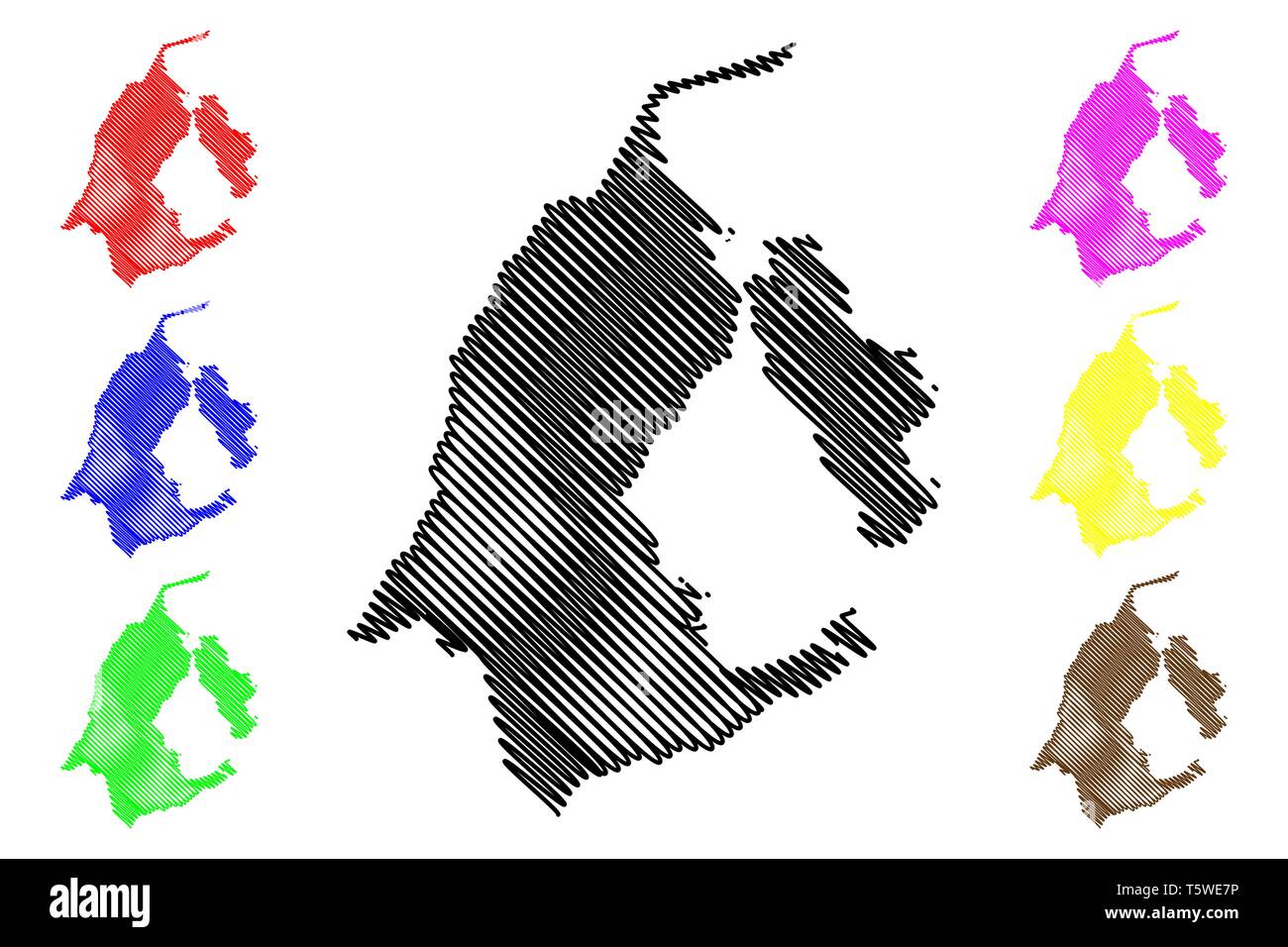 Zulia State (Bolivarian Republic of Venezuela, States, Federal ...