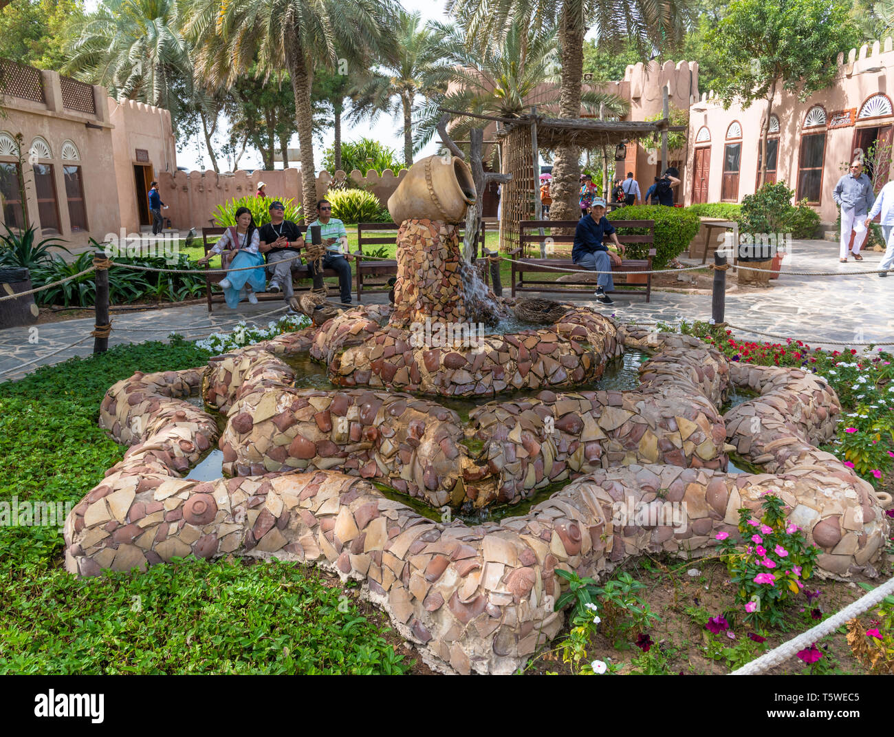 Emirates heritage village hi-res stock photography and images - Alamy