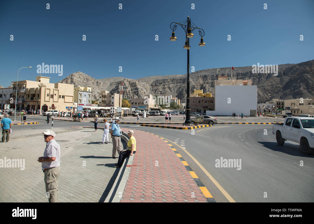 Khasab Fort in Khasab on the Musandam Peninsula in Oman Stock Photo - Alamy
