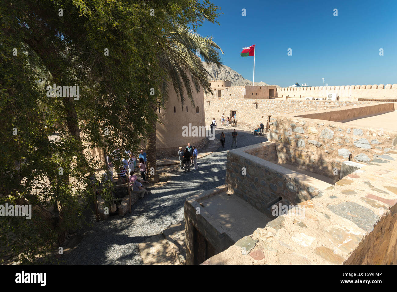 Khasab Fort in Khasab on the Musandam Peninsula in Oman Stock Photo - Alamy