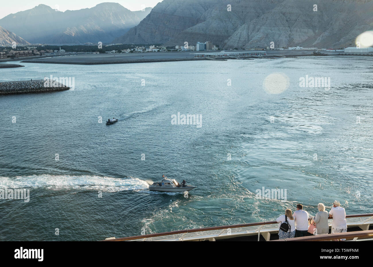Khasab Fort in Khasab on the Musandam Peninsula in Oman Stock Photo - Alamy
