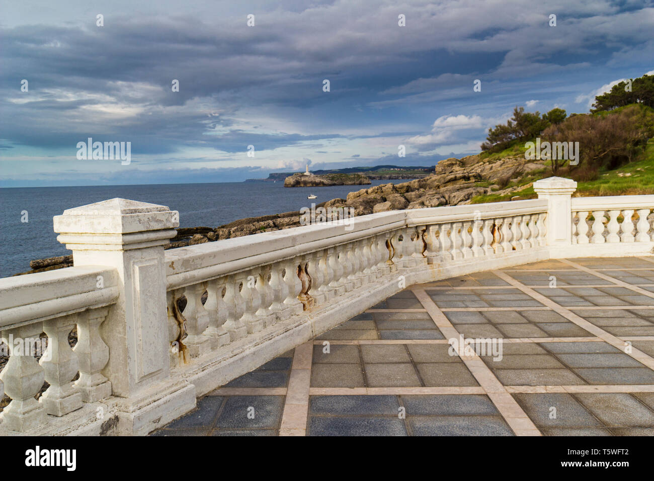 Península de la Magdalena Stock Photo - Alamy