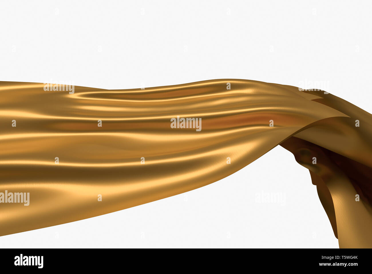 3d rendering, flowing cloth background. Computer digital background ...