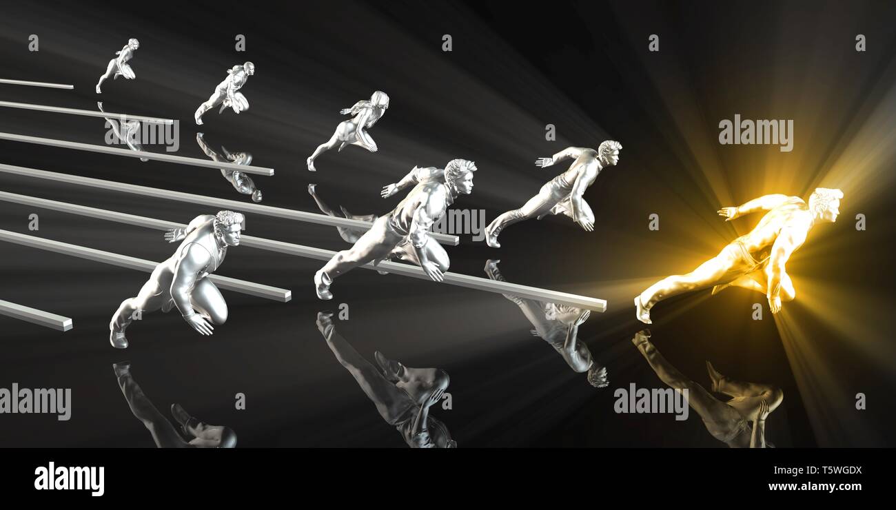 Leadership Concept with Business Professional Leading the Way Stock ...