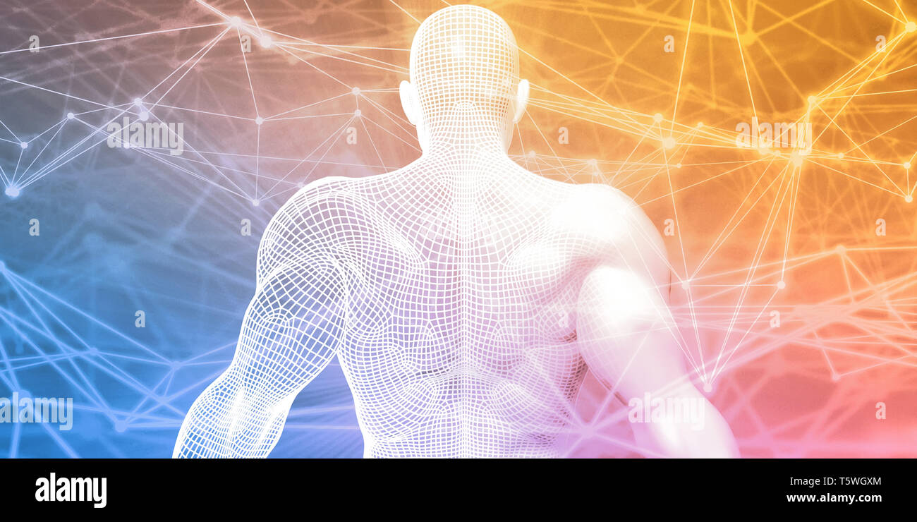 Science Technology Innovation as a Abstract Background Stock Photo - Alamy