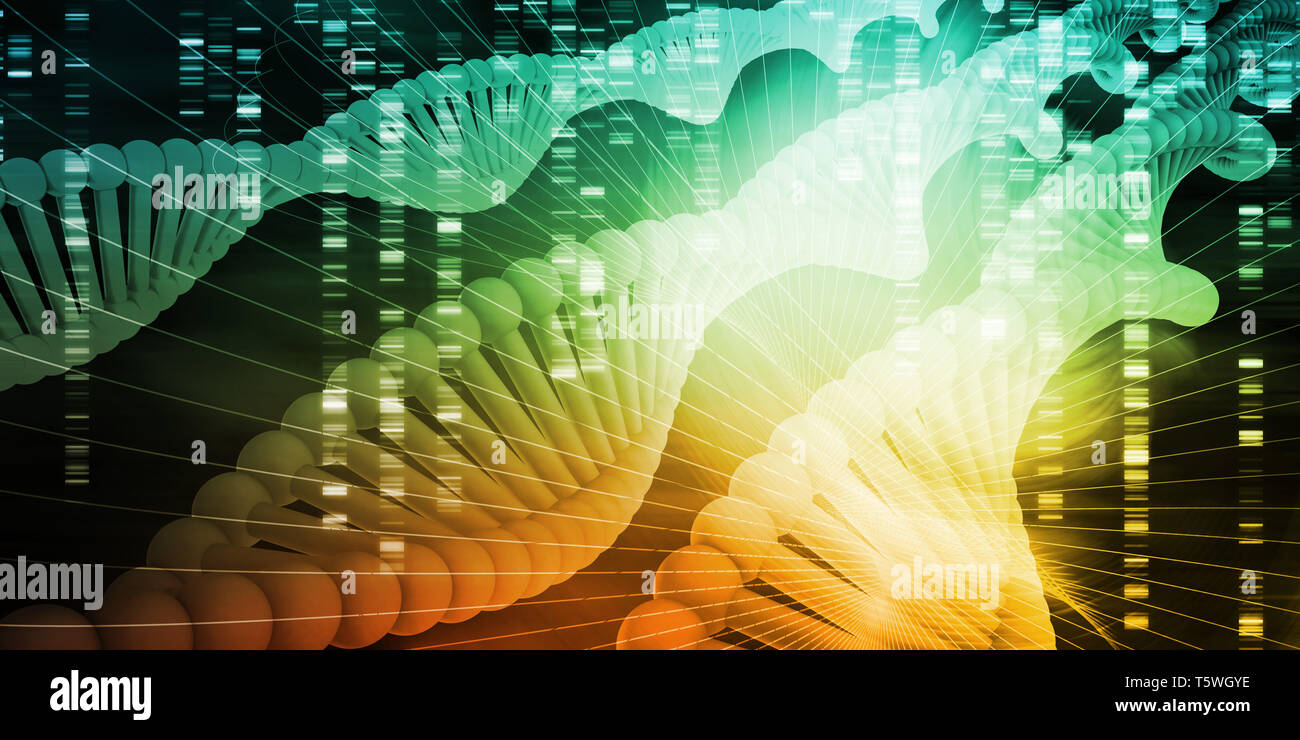 Dna concept art hi-res stock photography and images - Alamy