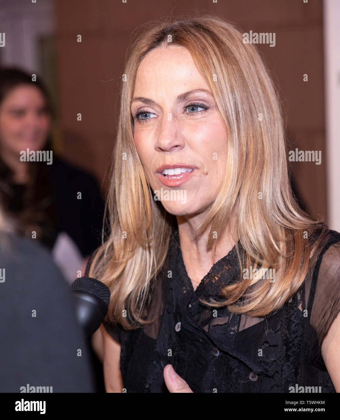 New York, NY, USA - April 26, 2019: Musician, singer-songwriter and ...