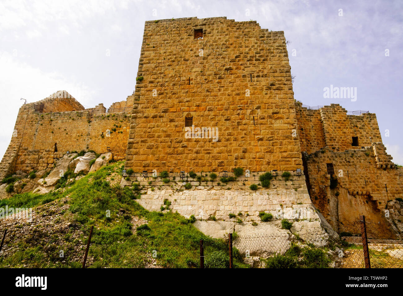 Ajloun castle architecture hi-res stock photography and images - Alamy