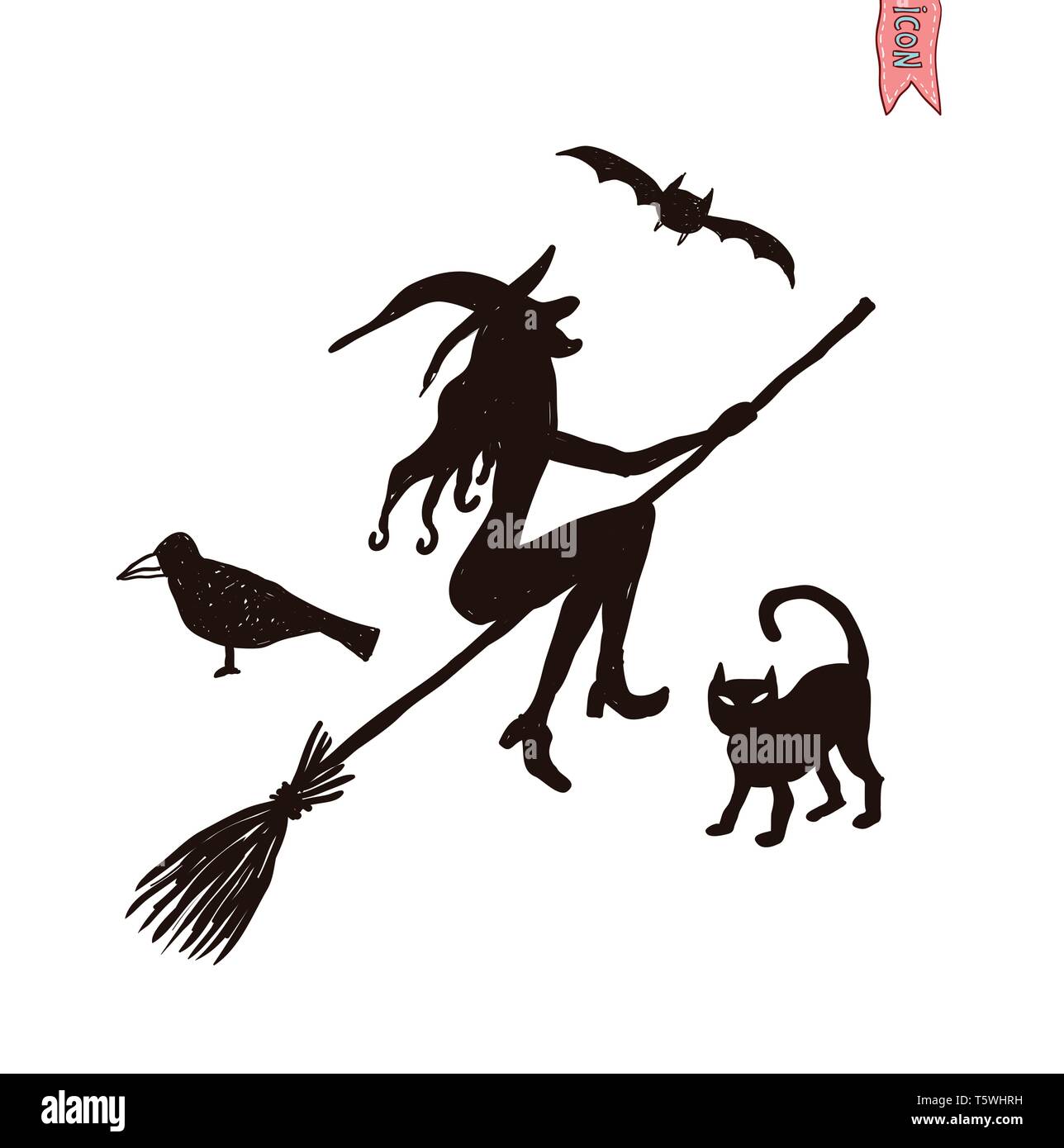 Goth costume Stock Vector Images - Alamy