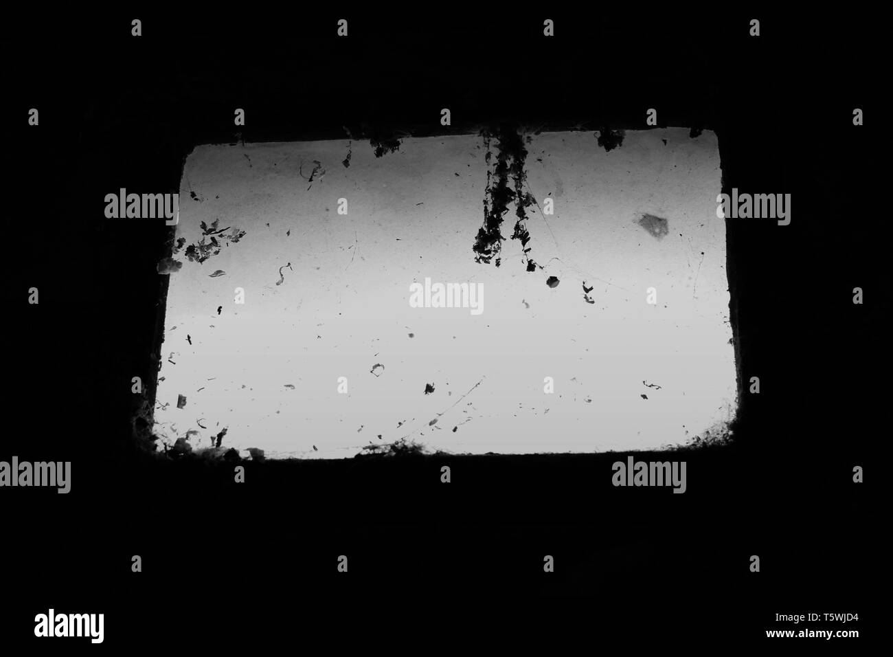 Glass in dark light Black and White Stock Photos & Images - Alamy