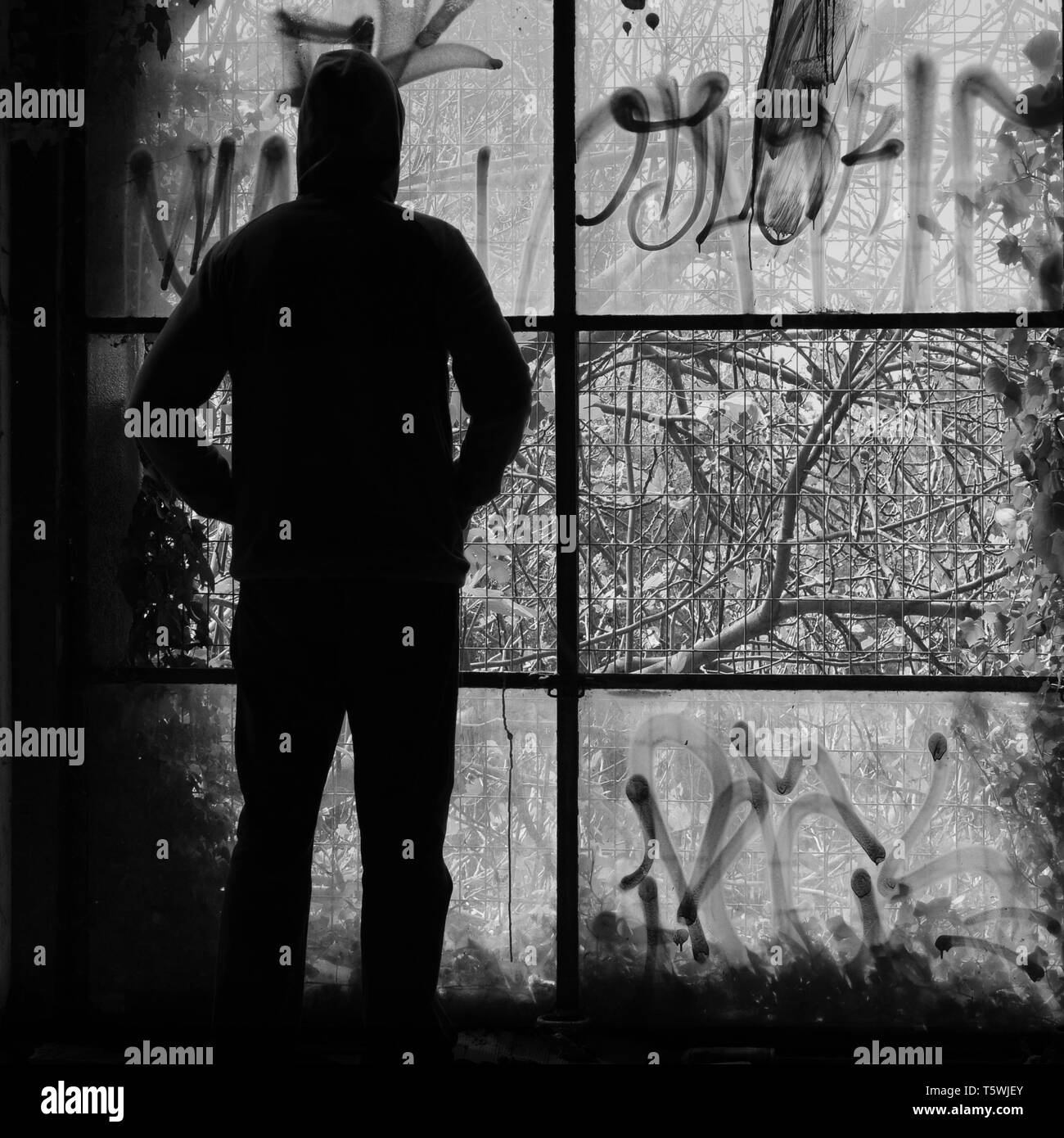 Squatter building Black and White Stock Photos & Images - Alamy