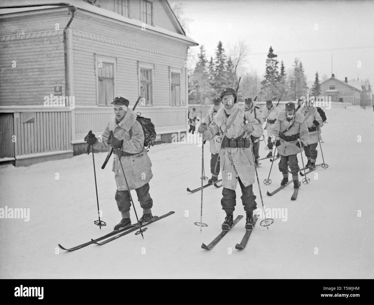 The Winter War. A military conflict between the Soviet union and ...