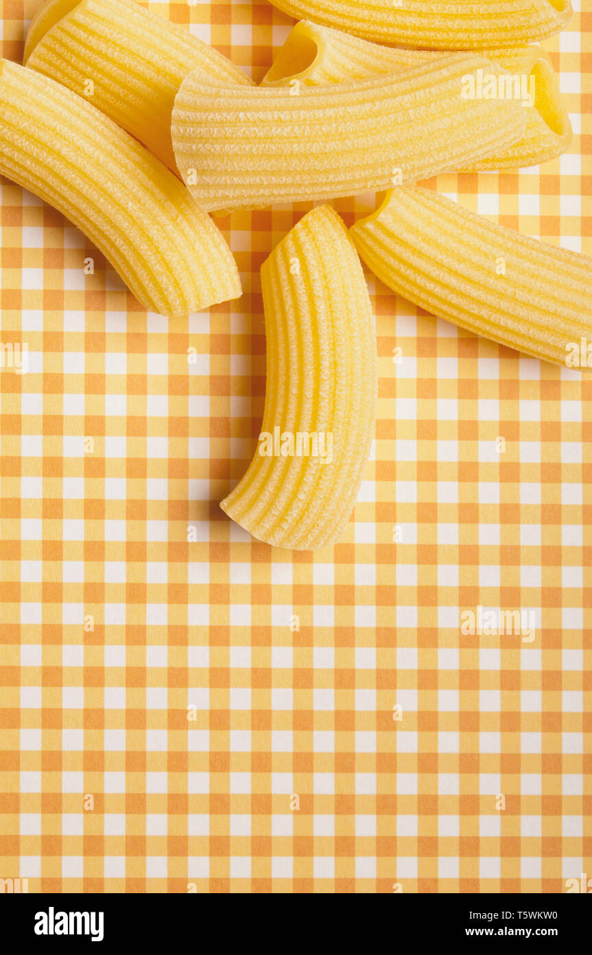 fresh Italian pasta macaroni home made Stock Photo - Alamy
