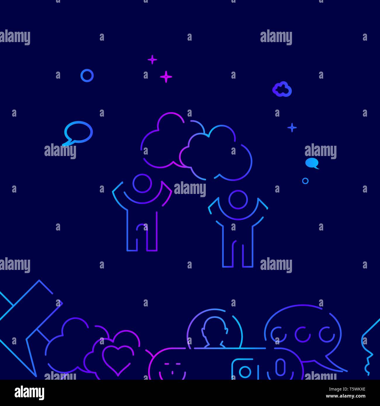 Bottom line thinking Stock Vector Images - Alamy