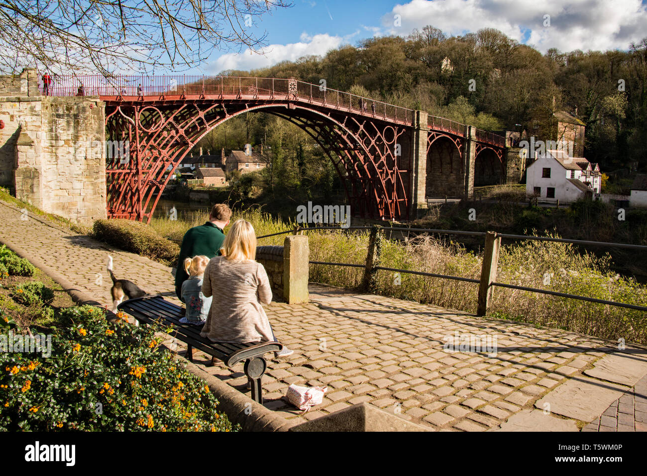 The Iron Bridge, Shropshire, UK Stock Photo - Alamy