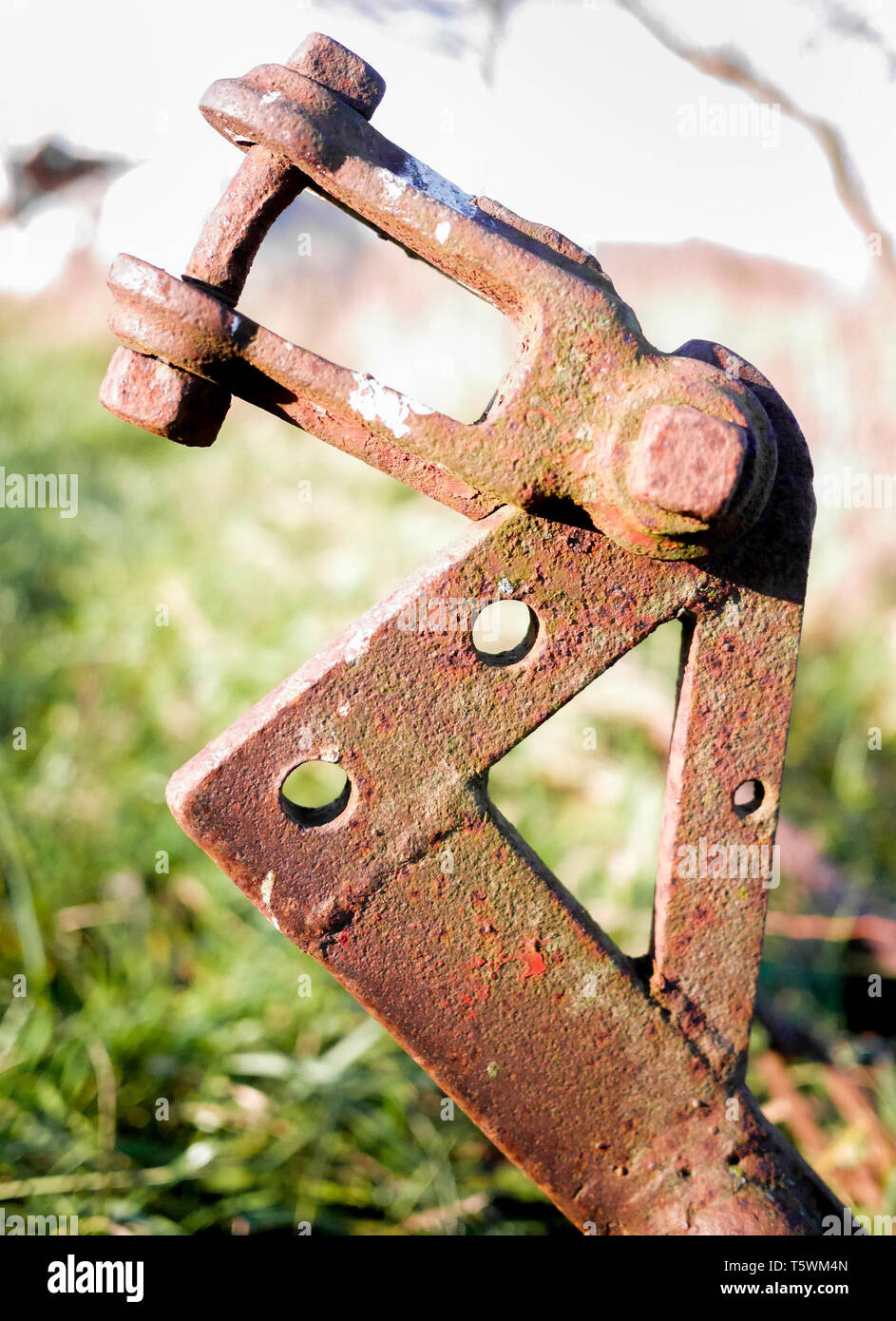 A rusty connection Stock Photo - Alamy