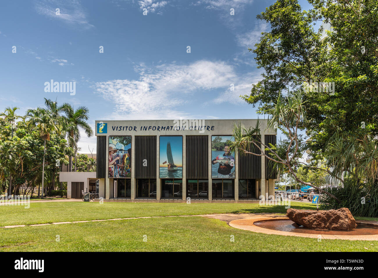 Darwin Australia - February 22, 2019: Modern Visitor Information centre ...