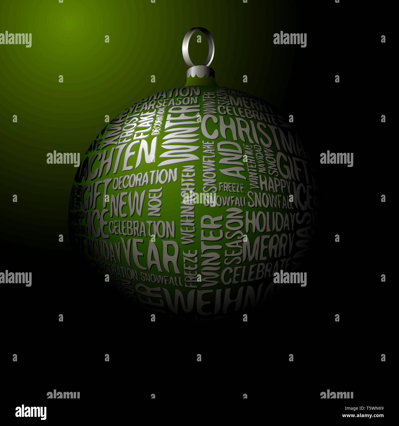 Green silver Stock Vector Images - Alamy