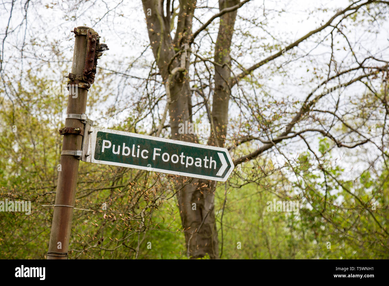 Signage in the countryside hi-res stock photography and images - Alamy