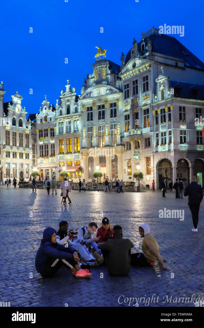Brussels, the capital of Belgium and the EU Stock Photo - Alamy