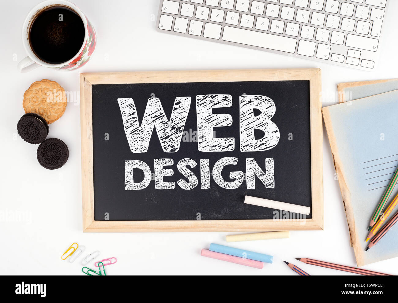 Web design concept Stock Photo - Alamy