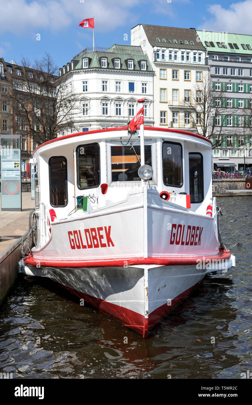 Alster Excursion Boat Stock Photos & Alster Excursion Boat Stock Images ...