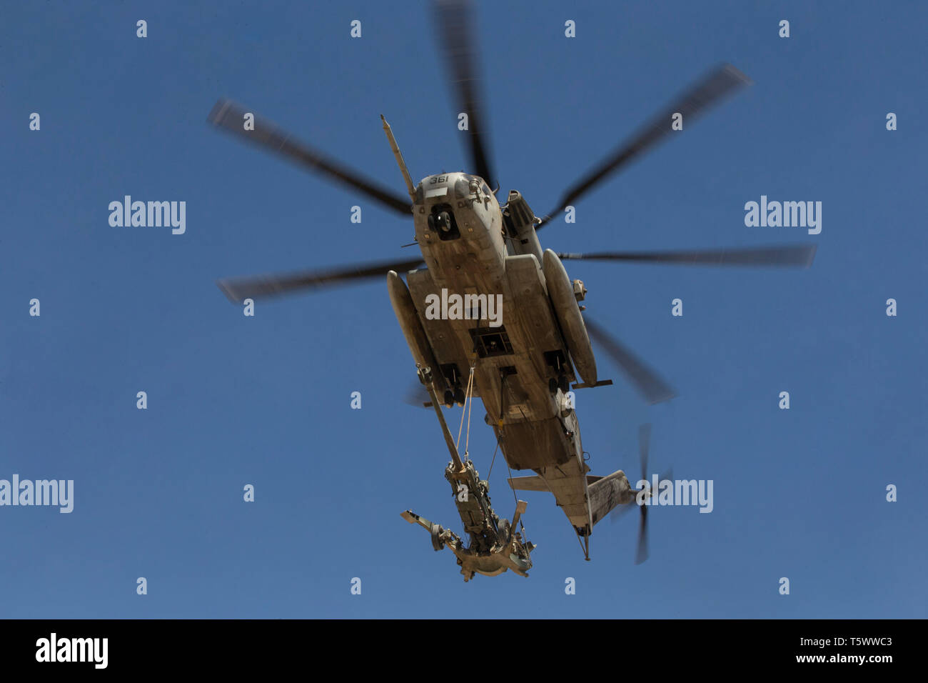 U.S. Marine Corps CH-53E Super Stallion aircraft assigned to Marine ...