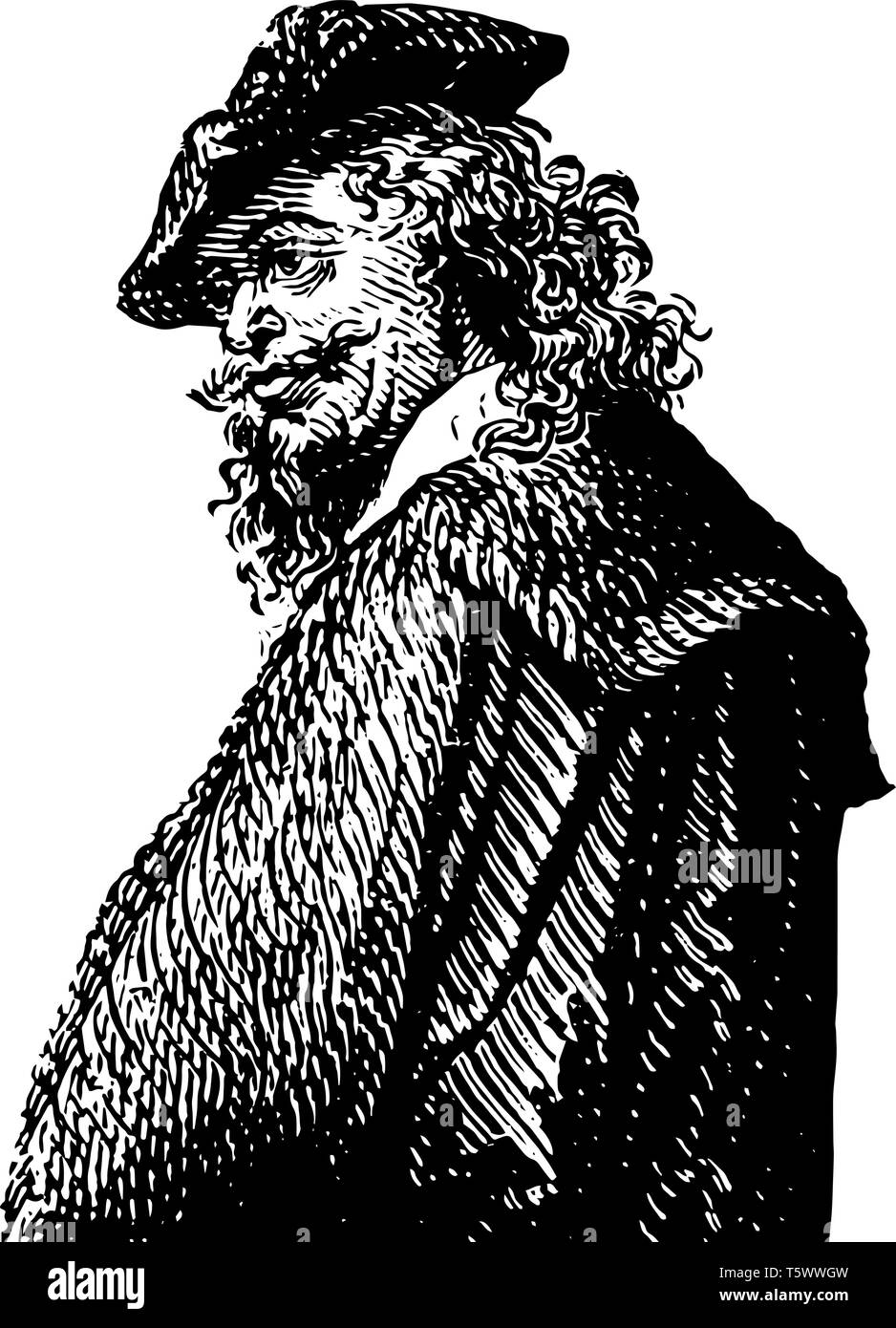 Rembrandt van Stock Vector Images - Alamy