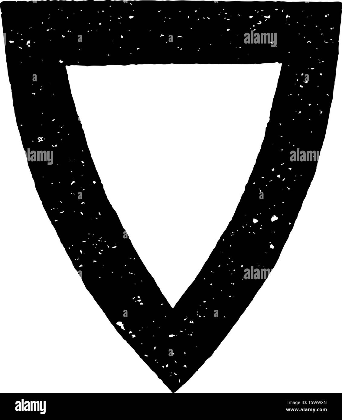 One line drawing shield Stock Vector Images - Alamy