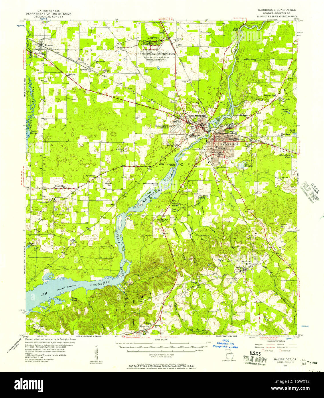 Decatur County Ga Map