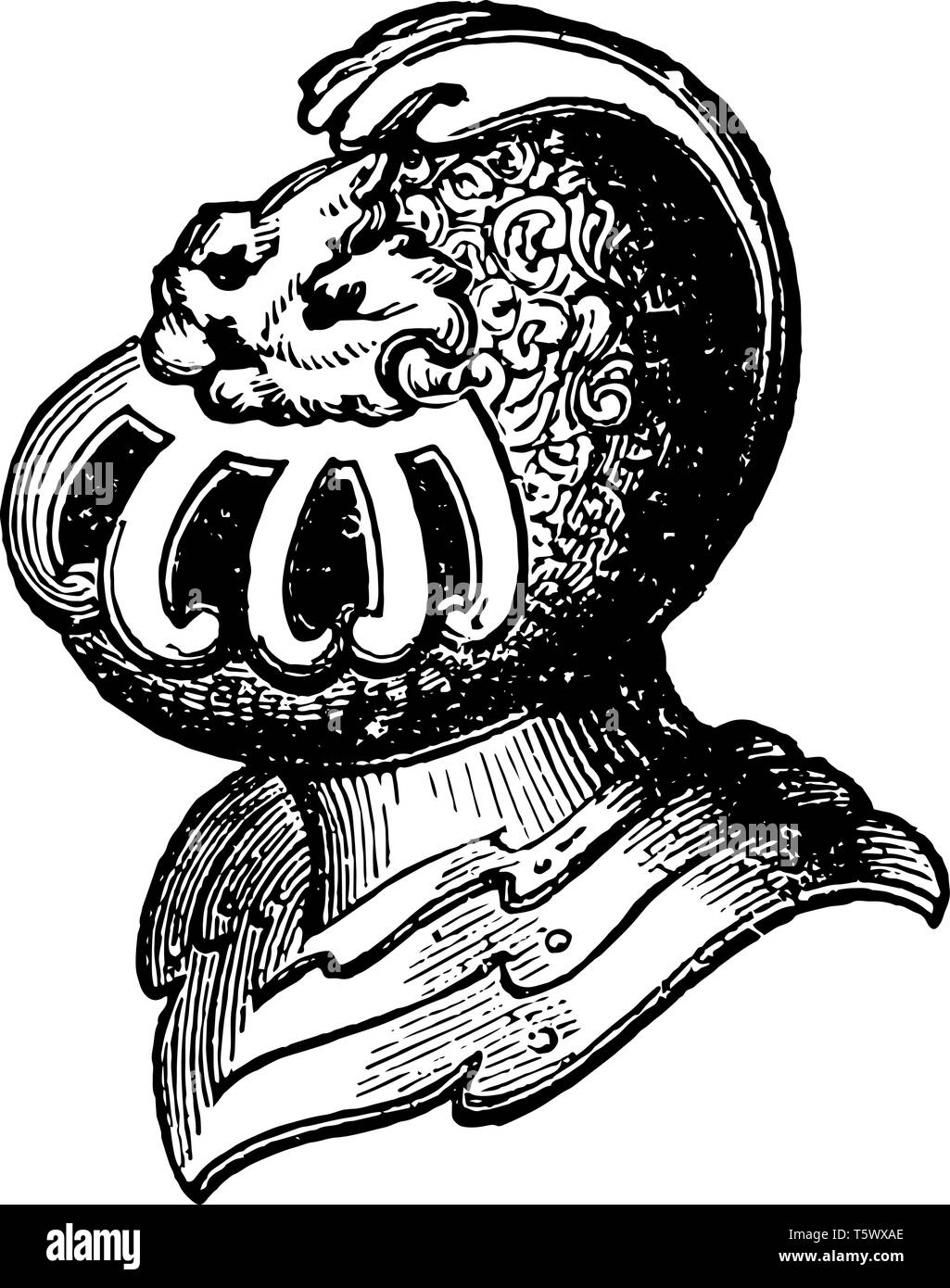 Helm of the Princes and Nobles is a heraldic helmet vintage line ...