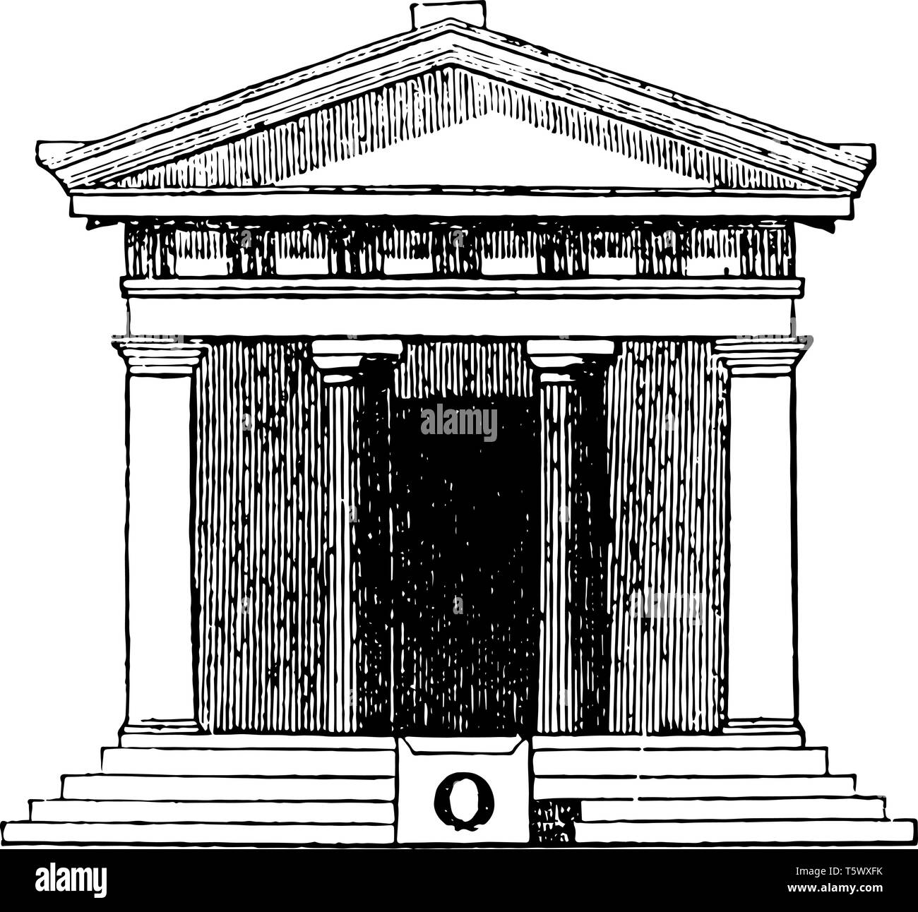 Square pillars Stock Vector Images - Alamy