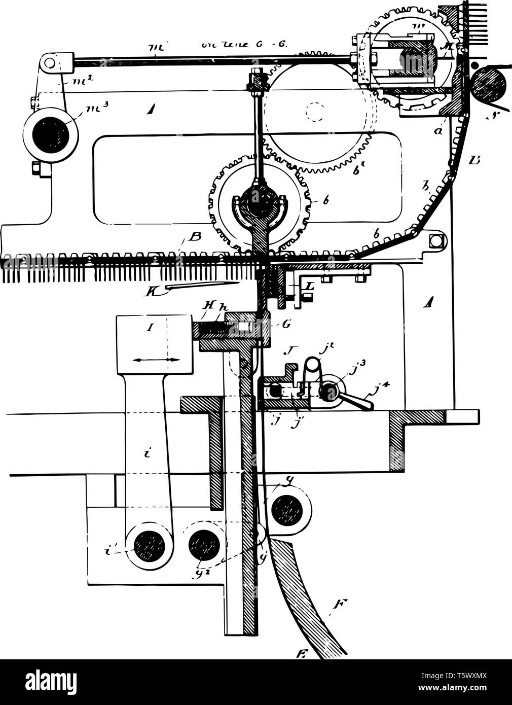 This illustration represents Match Machine which is used to make ...