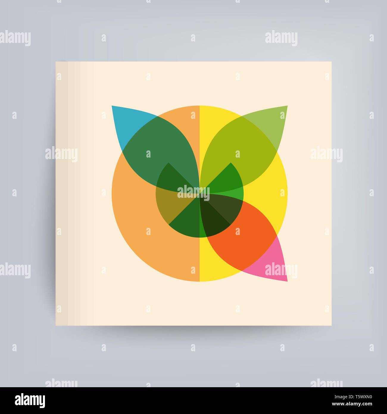 Overlap pattern hi-res stock photography and images - Alamy