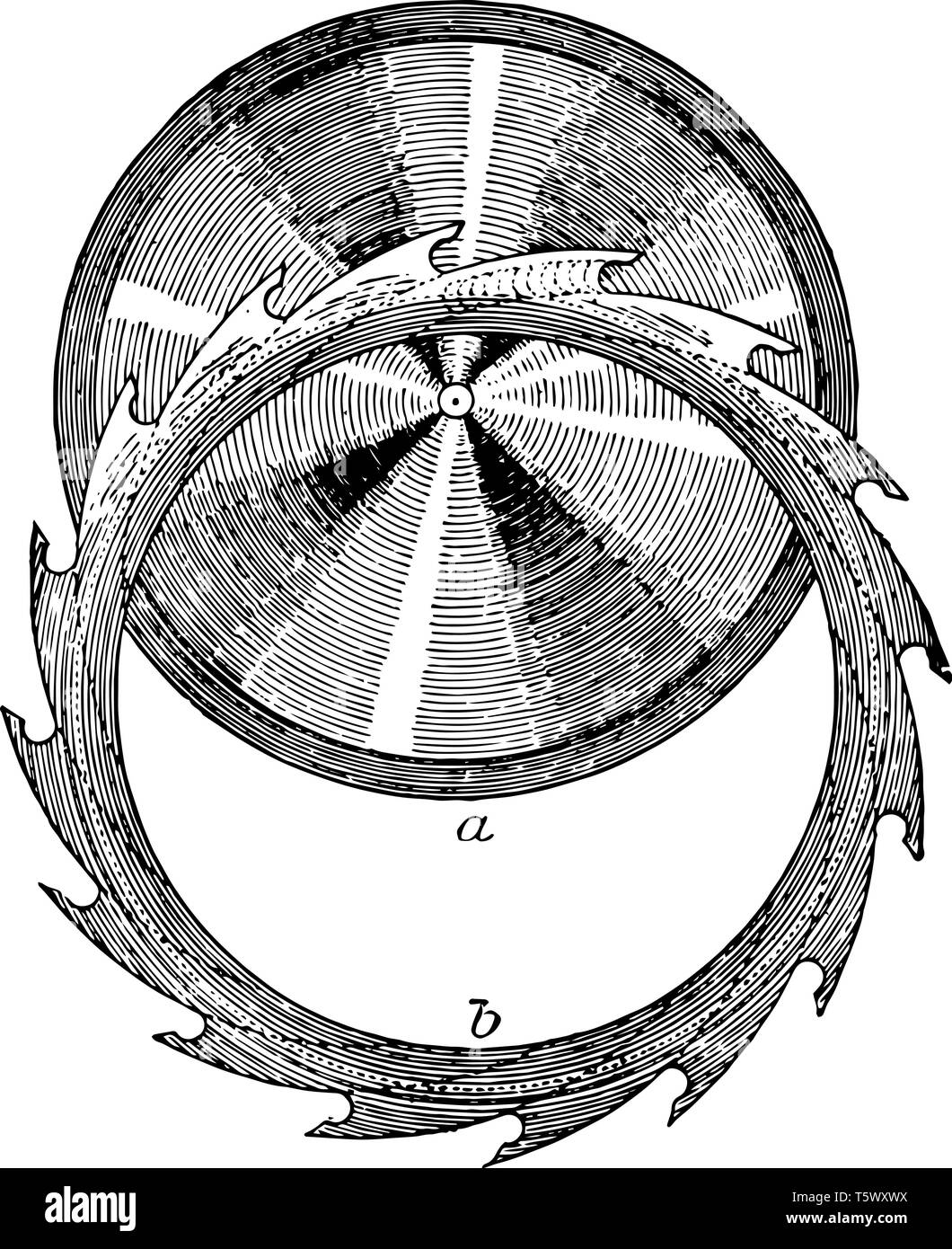 Engraved rim Stock Vector Images - Alamy