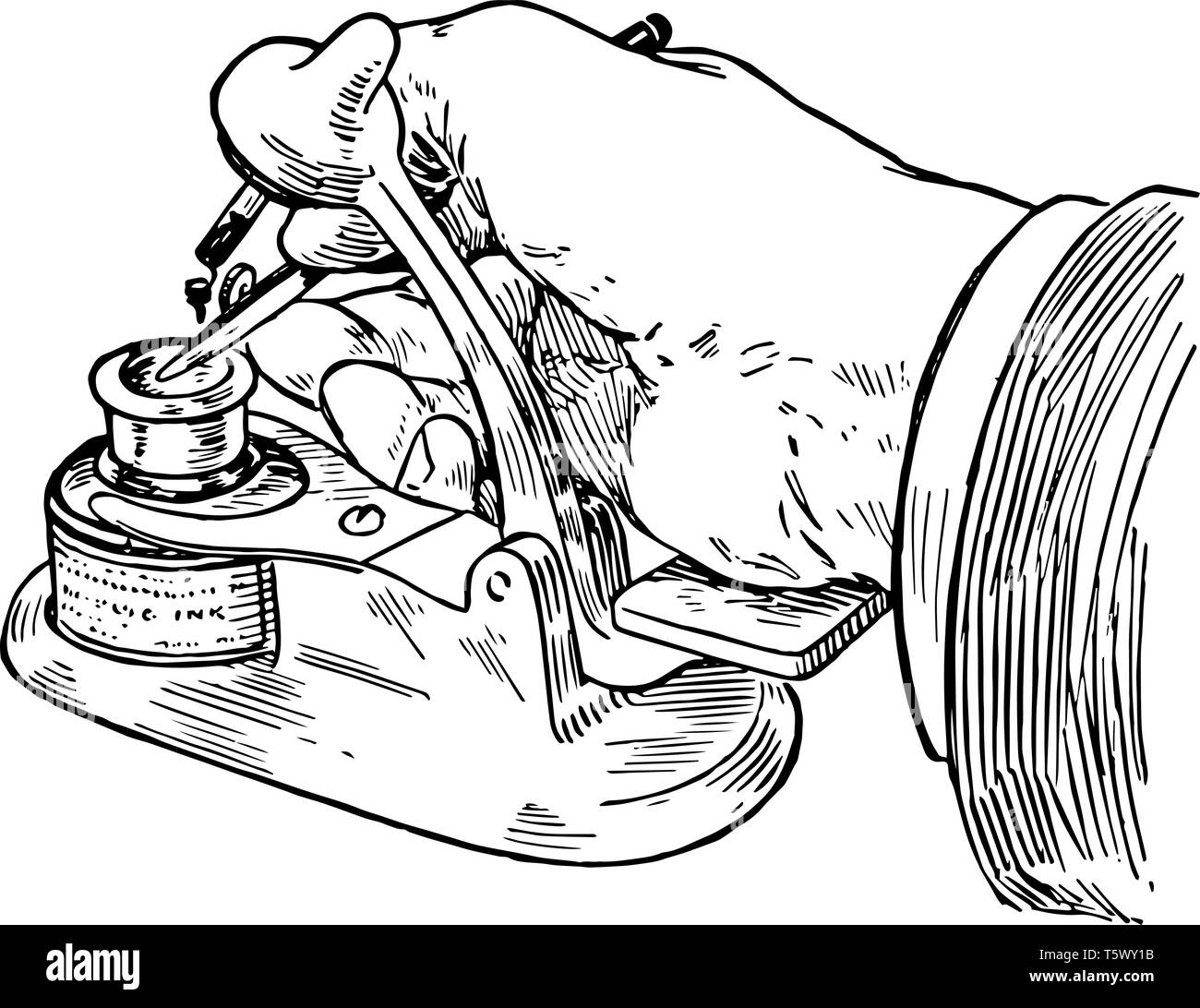 Date holder Stock Vector Images - Alamy