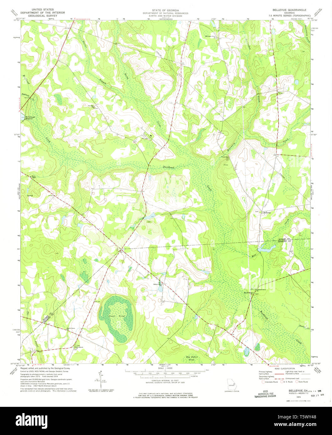 Map Of Bellevue High Resolution Stock Photography and Images - Alamy