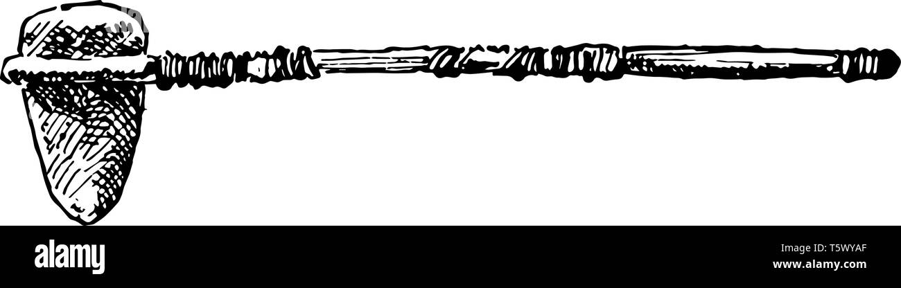 This illustration represents function of Native American Stone Ax ...