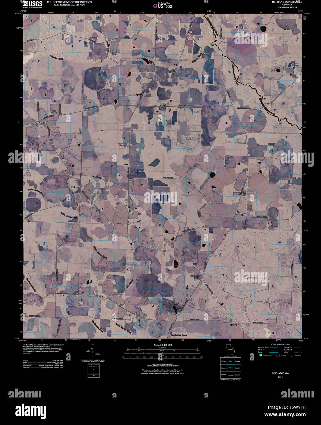 Bethany map hi-res stock photography and images - Alamy