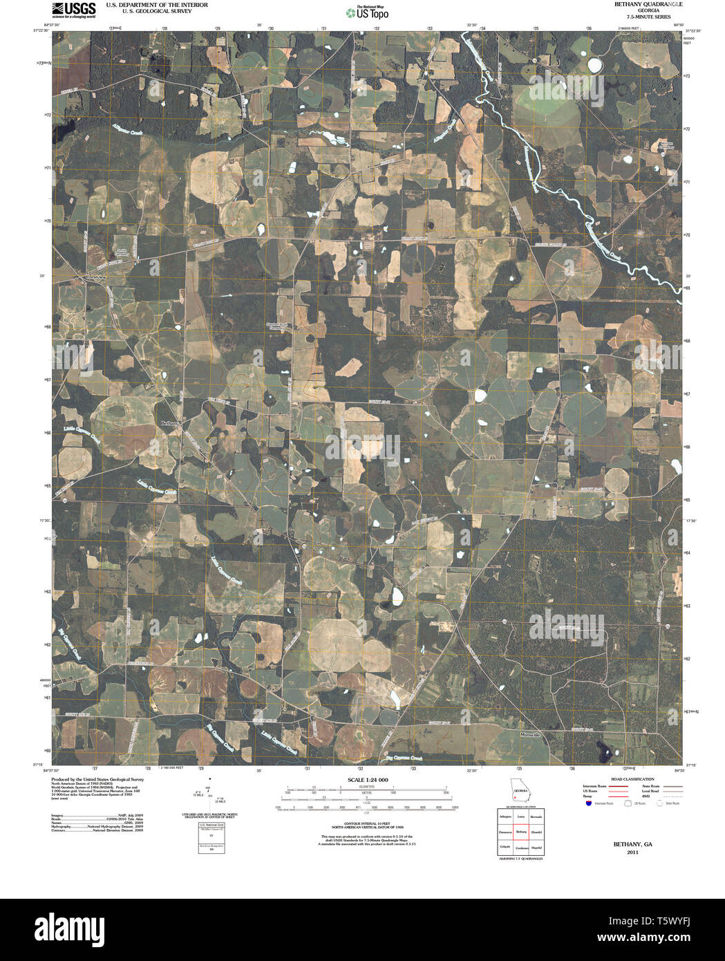 Bethany map hi-res stock photography and images - Alamy