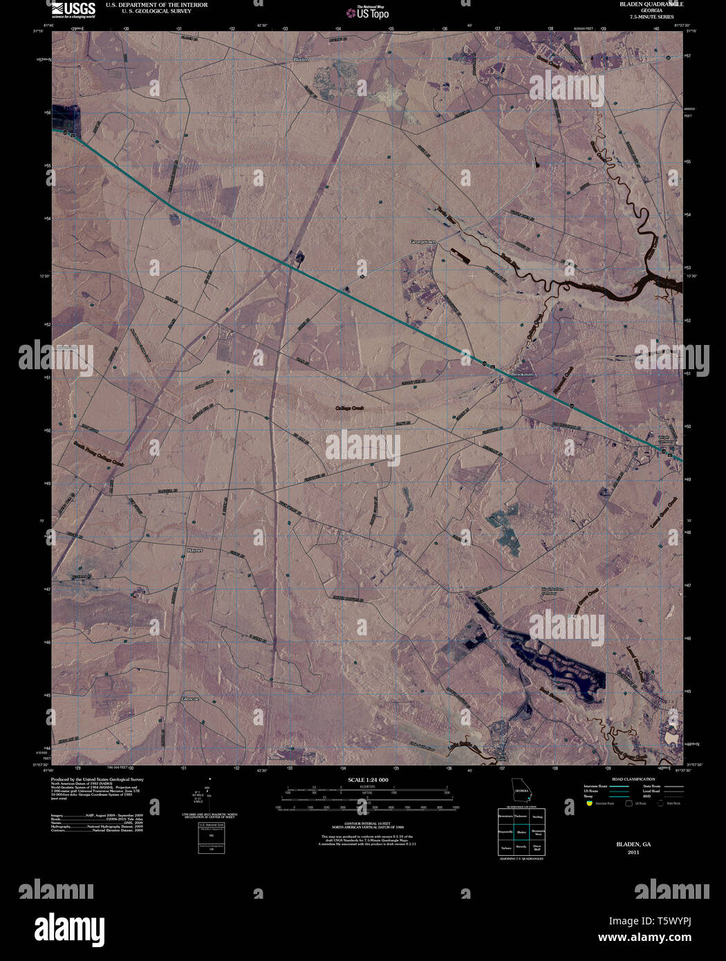 Bladen map hi-res stock photography and images - Alamy