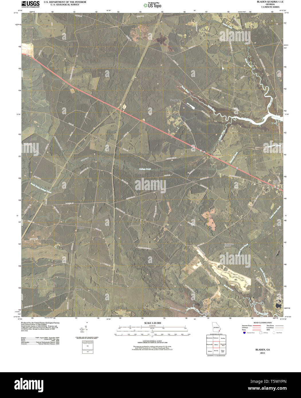 Bladen map hi-res stock photography and images - Alamy