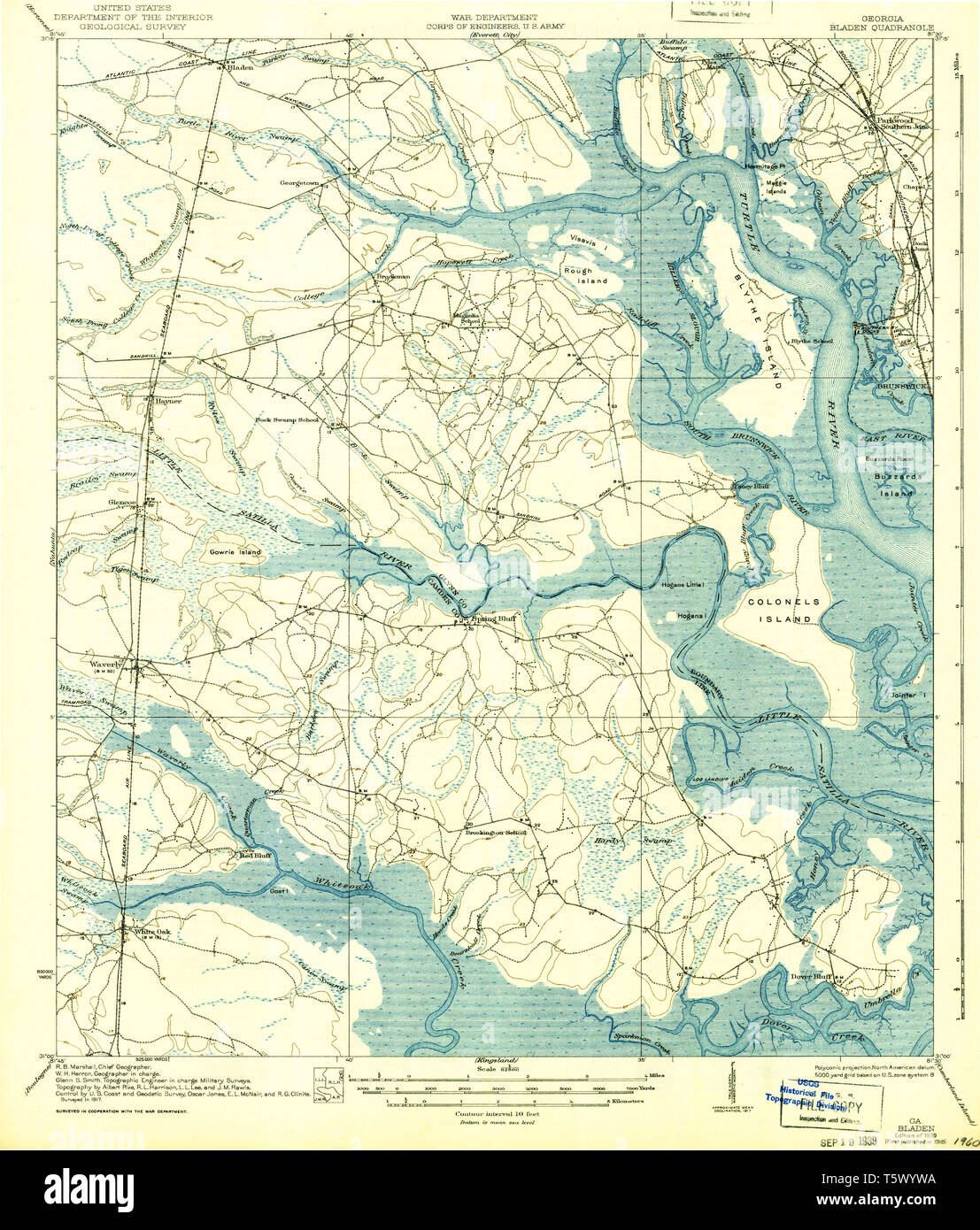 Bladen map hi-res stock photography and images - Alamy
