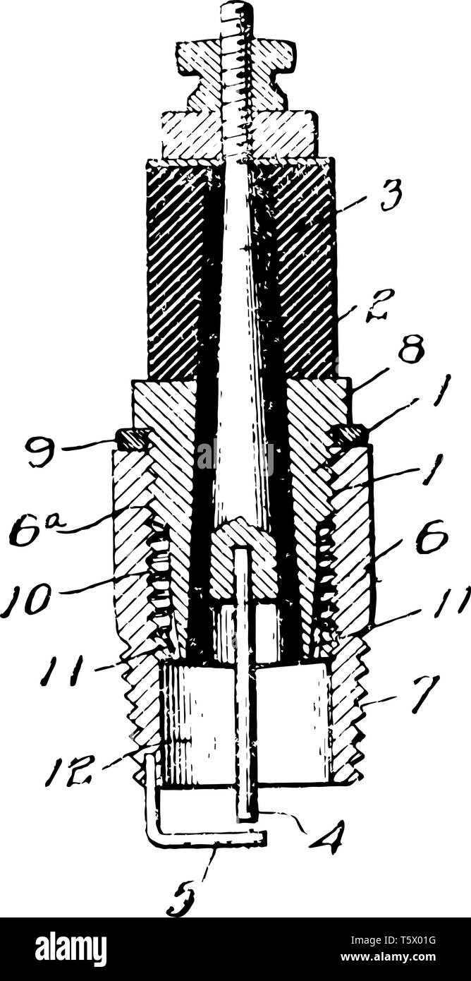 Spark plug drawing hi-res stock photography and images - Alamy