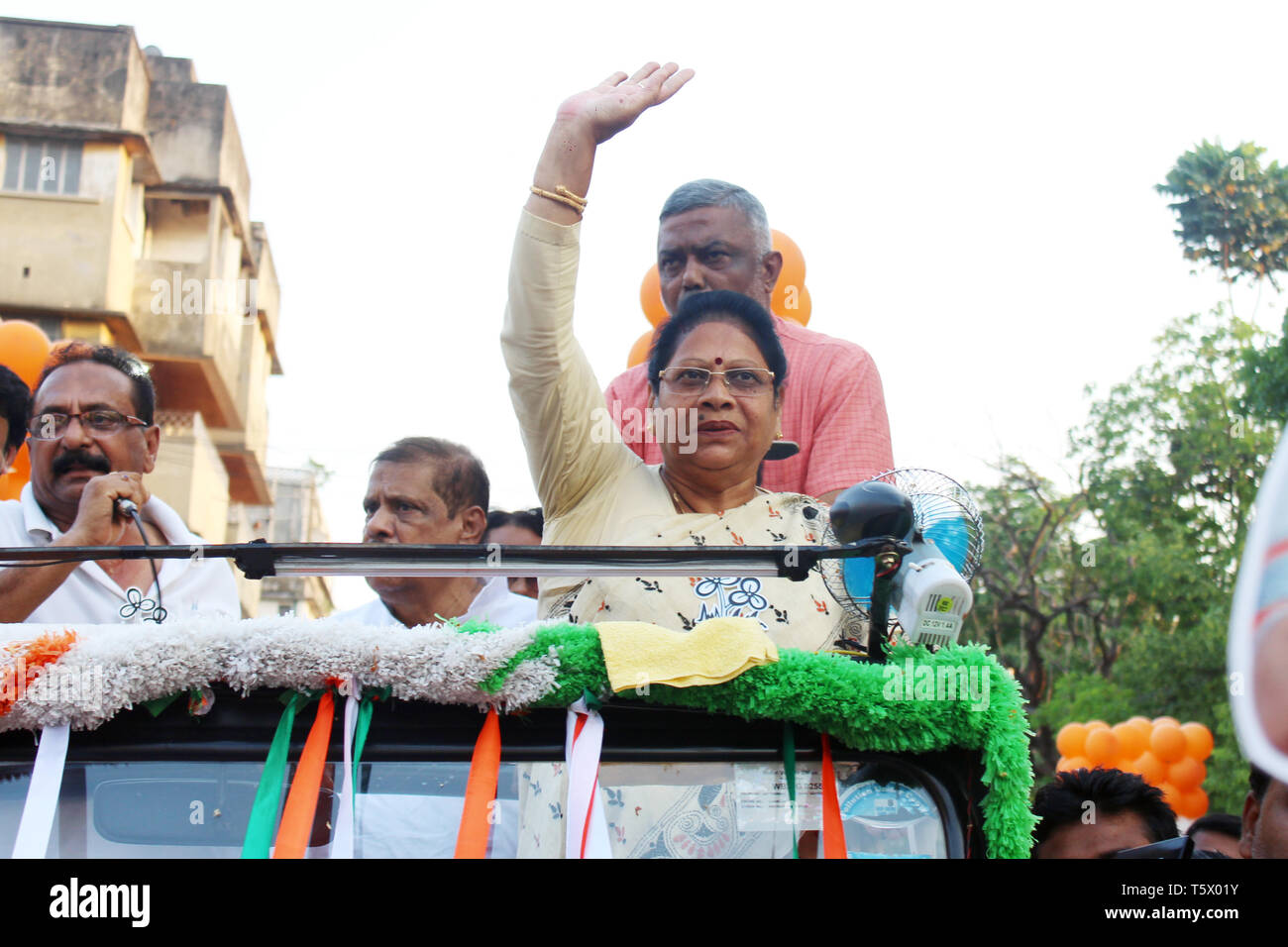Kolkata, India. 25th Apr, 2019. Election Campaign of All India ...