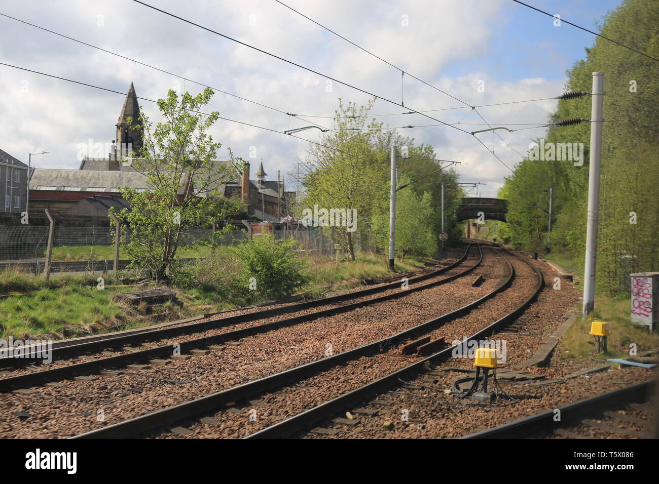 Rustic old tracks hi-res stock photography and images - Alamy